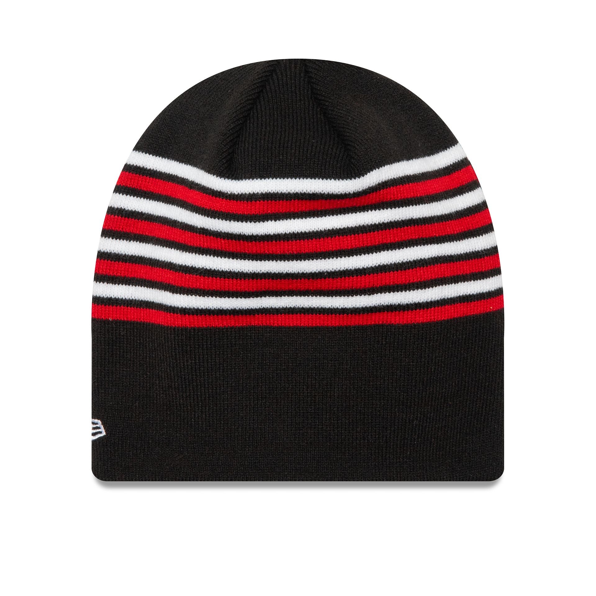 AC Milan Stripe Black Beanie Hat – New Era Cap